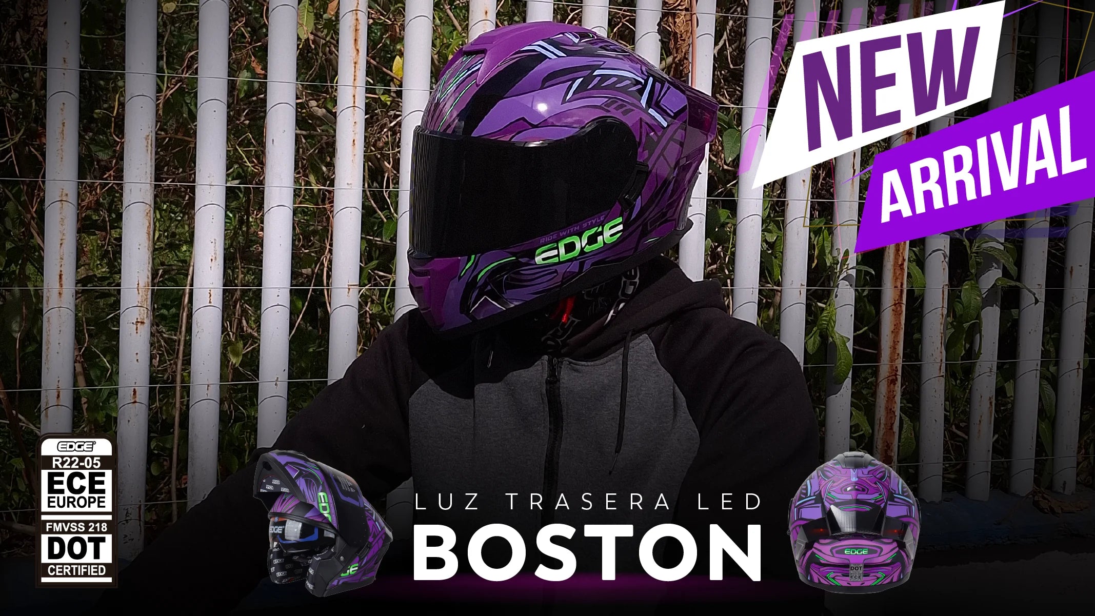 CASCOS BOSTON – Tienda Edge